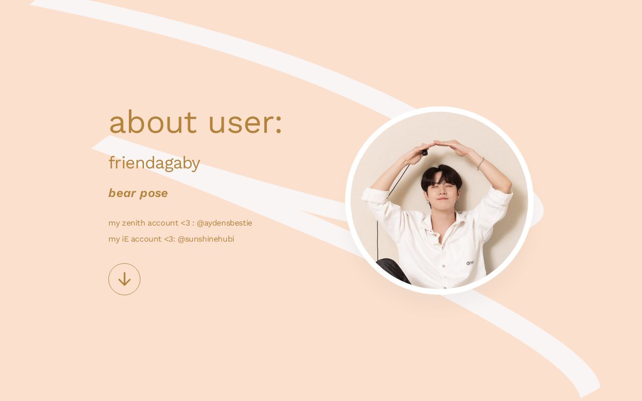 about user: friendagaby